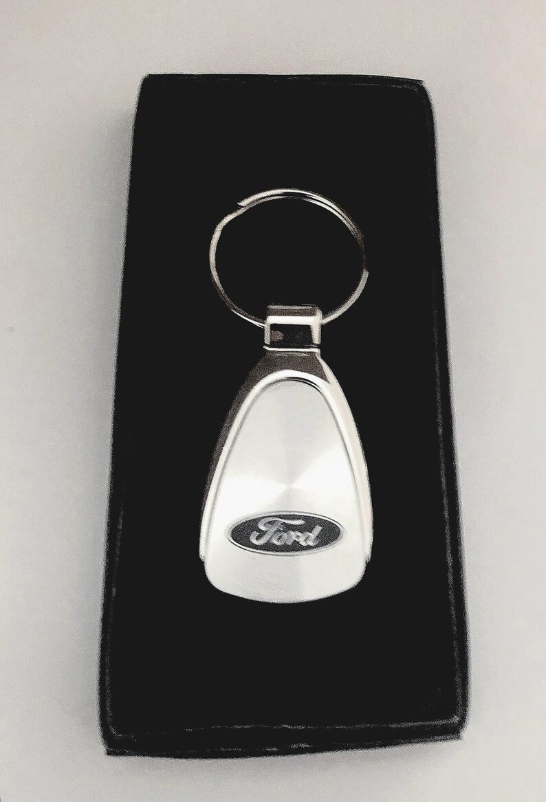 Personalized Ford Keychain: Metal Car Logo, Custom Name Engraving - Etsy