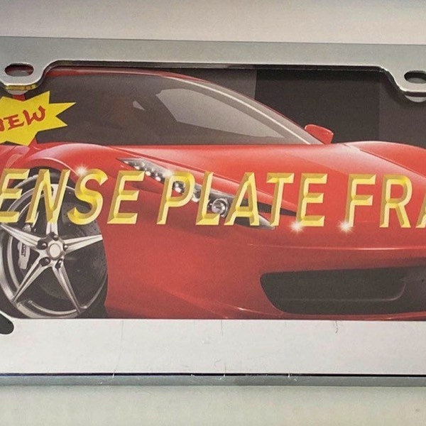 Chrome Hearts License Plate Frame - Etsy