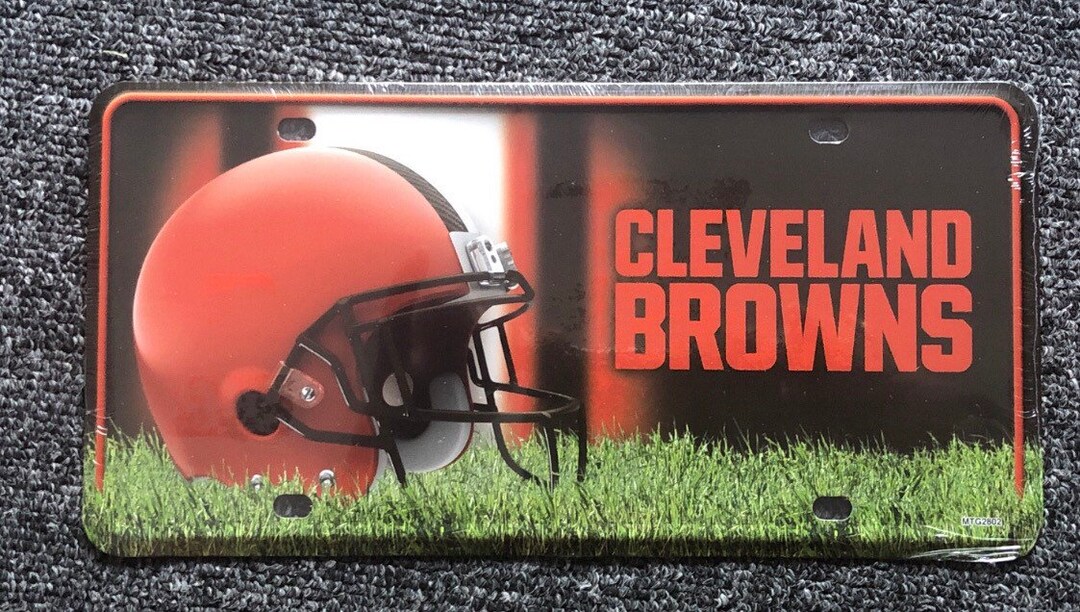 Cleaveland Browns Metal Aluminum License Plate - Etsy