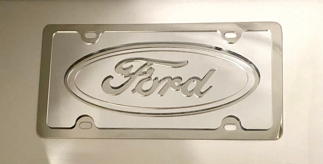 Ford Acrylic Cut out , Diamond Racing , Ford Mustang or Ford Bronco ...