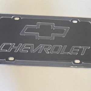 Chevrolet Metal Aluminum Embossed ( the Heartbeat of America Chevy ...