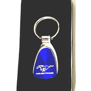 Mustang keychain personalized store