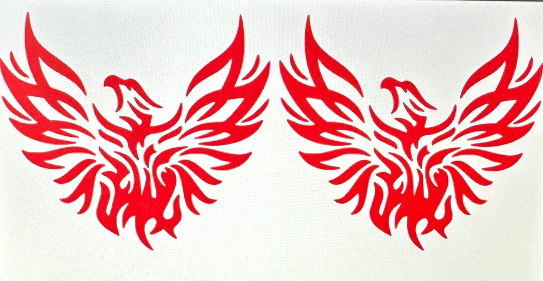 Native Indian Tribal Bird Vinyl Decal Sticker (2 Pcs. Rt & Left ) - Etsy