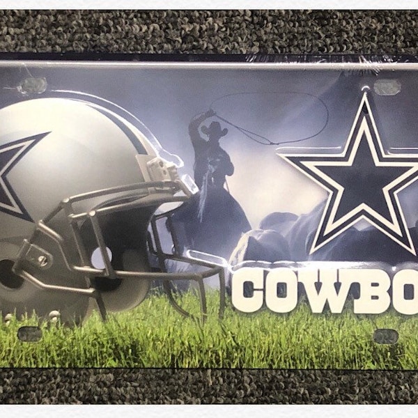 Dallas Cowboys License Plate - Etsy