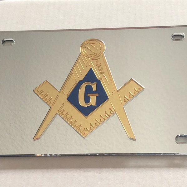 Masonic License Plate - Etsy