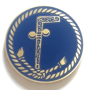 Masonic Mason Blue , 2 Ball Cane or Shriner Emblem in 2" & 2.75 ...