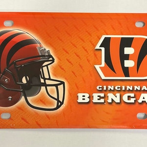Cincinnati Bengals Metal Aluminum License Plate - Etsy