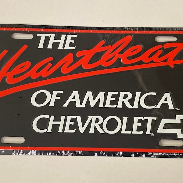 Chevy Heartbeat of America Decal - Etsy