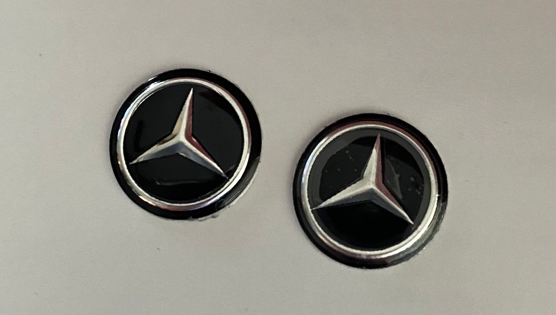 Key Fob Logo Emblem Sticker: 14mm Aluminum Badge (2 PCS) - Etsy