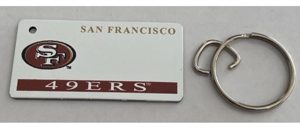 San Francisco 49rs Rare Collectible Metal Aluminum License Plate - Etsy