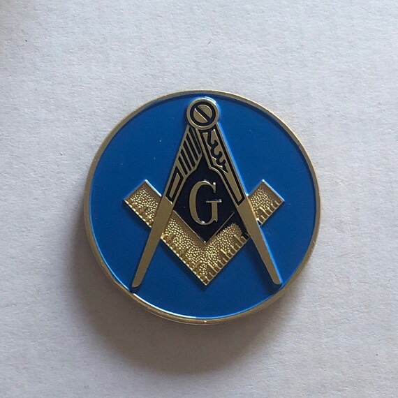 Masonic Mason Blue 2 Ball Cane or Shriner Emblem in 2 | Etsy