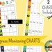 High 5 for Progressing Monitoring Charts Social Emotional Skills Growth ...
