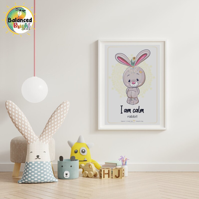 50 Wellbeing Warrior Affirmation Cards Tribal Animal Printables for Kid ...