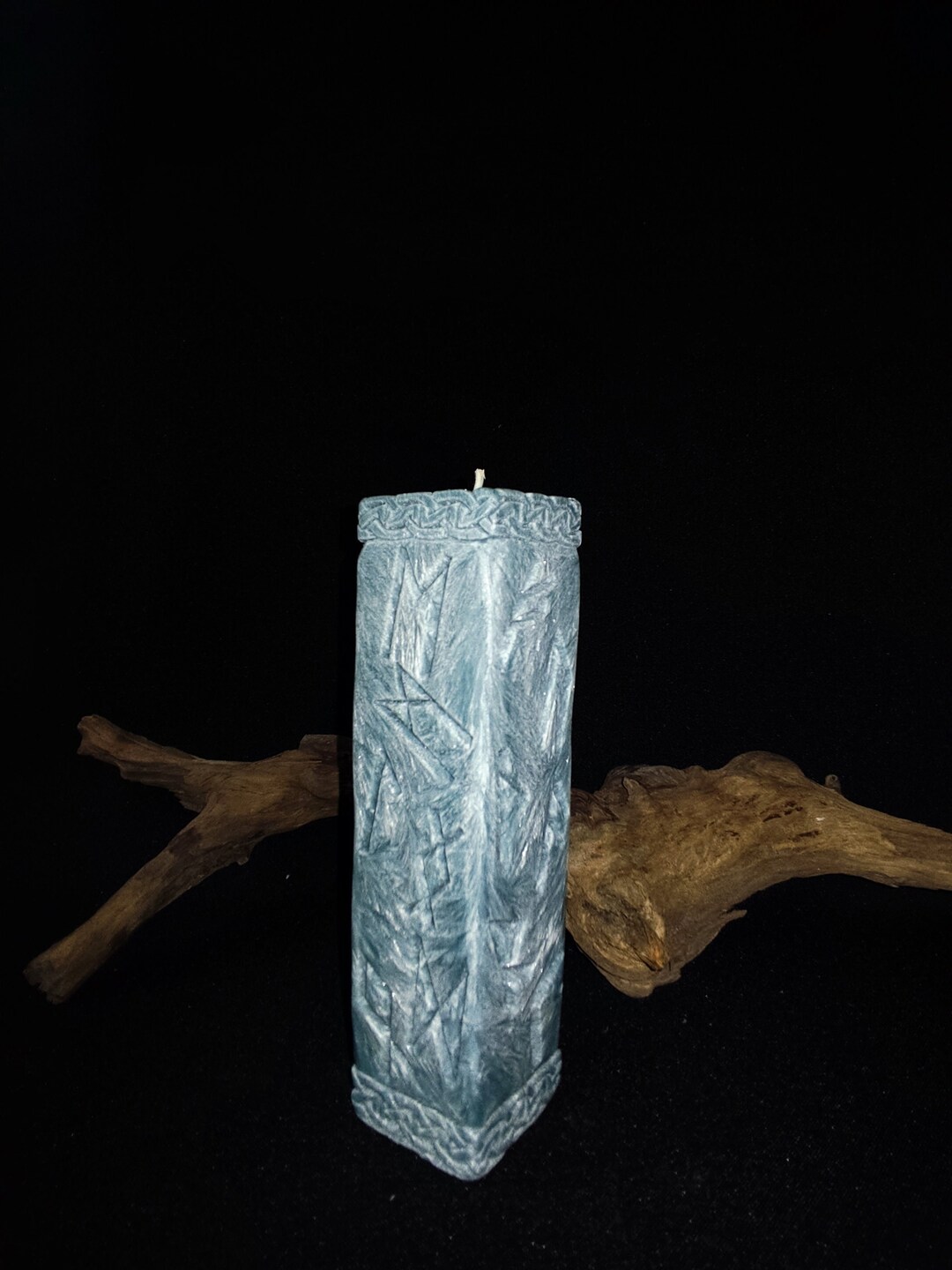 Two Candles Set Norse Runic , Runes Norse Deity Candles, Prayer Candles ...
