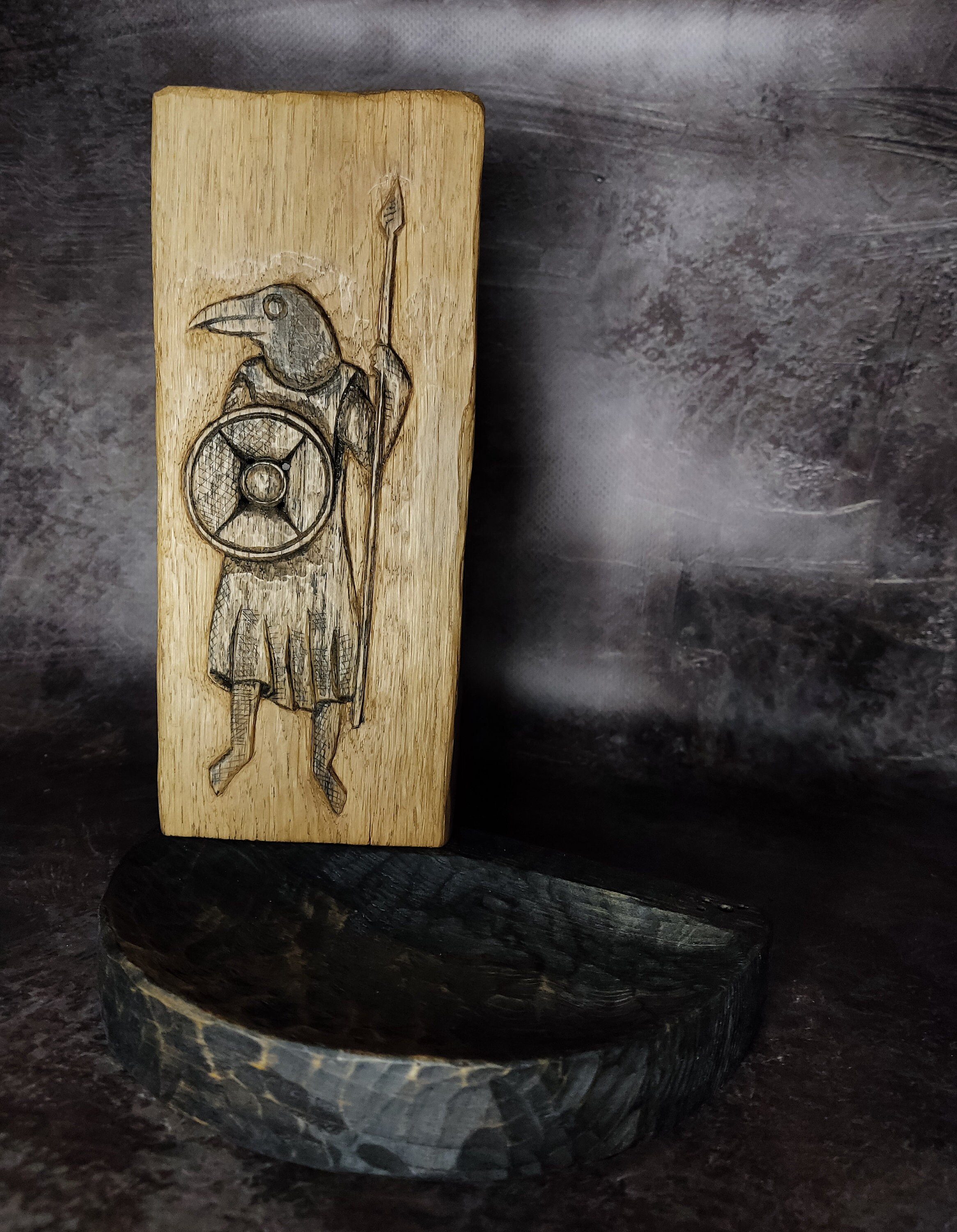 Raven Incense Holder, Backflow Burner Valravn, Crow Backflow Incense ...