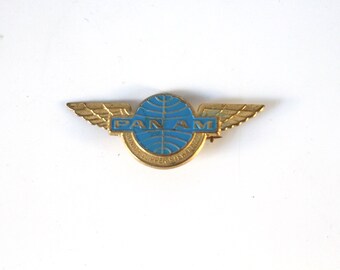 Pan Am Badge - Etsy