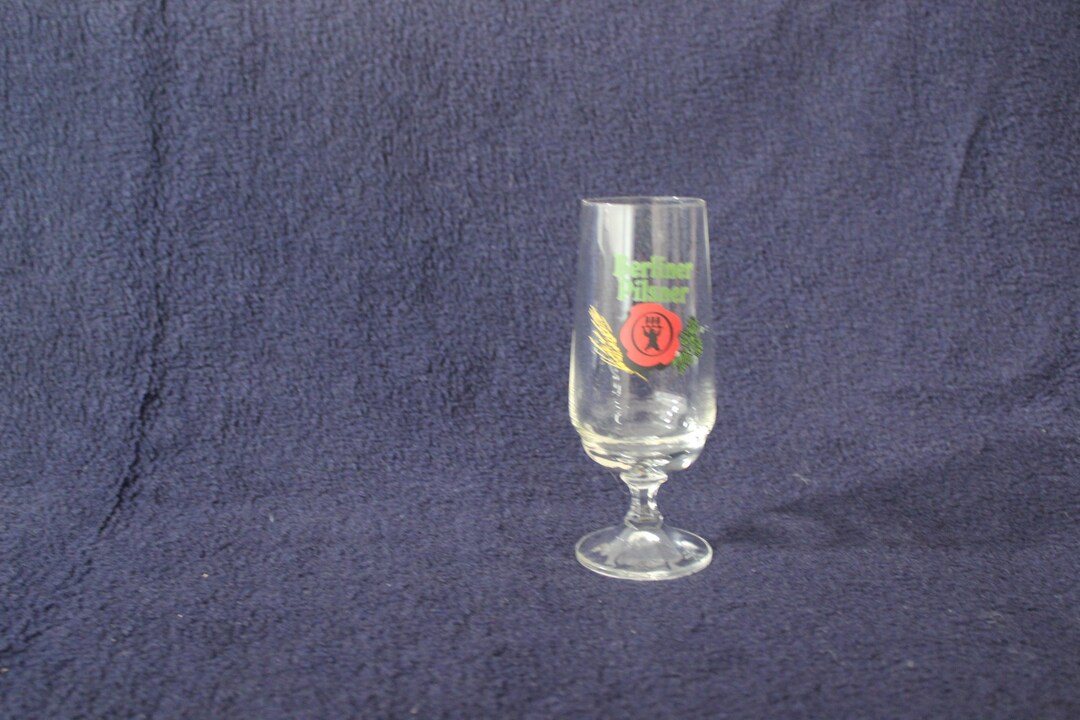 GDR Berlin Pilsner Beer Glass Beer Tulip Pub Glass Collection Glass - Etsy