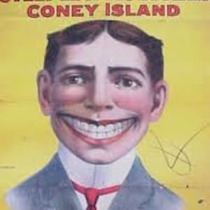 Coney Island Steeplechase Funny Face Mask - Etsy