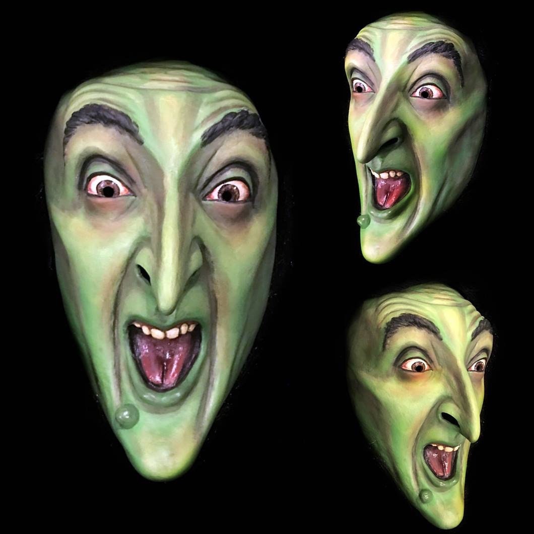 Wicked Witch Mask - Etsy