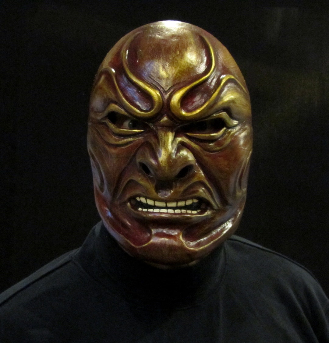 Evil Samurai Mask - Etsy