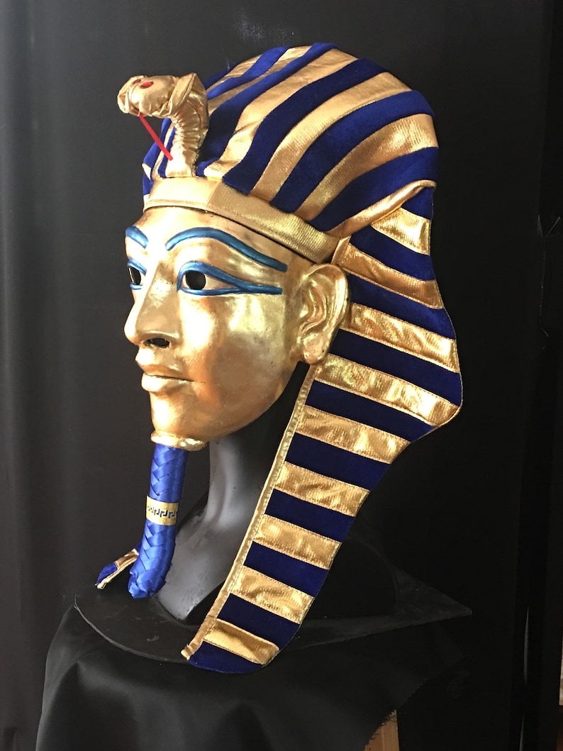 King Tut Mask - Etsy