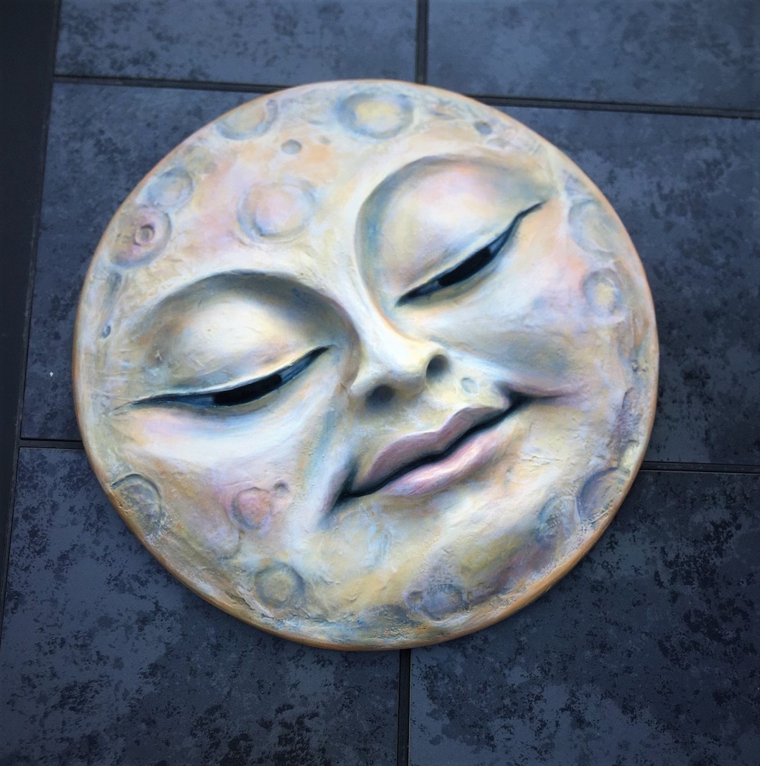 Mother MOON Wall Sculpture - Etsy