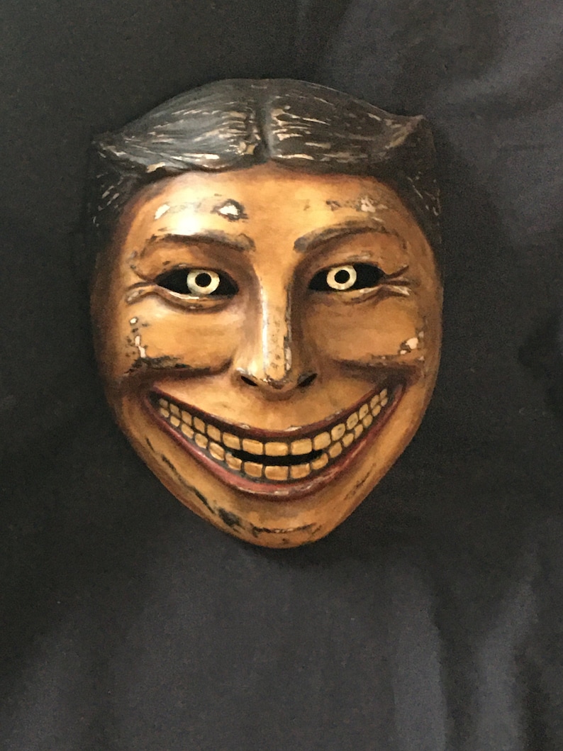 Coney Island Steeplechase Funny Face Mask - Etsy