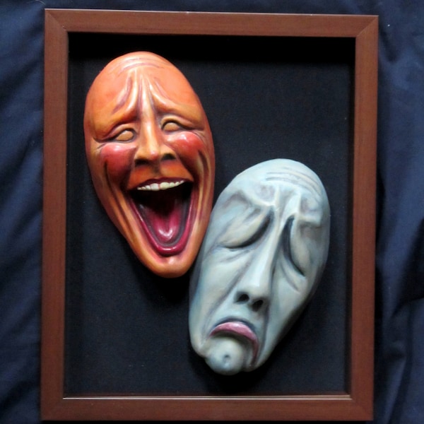 Comedy Tragedy Masks - Etsy