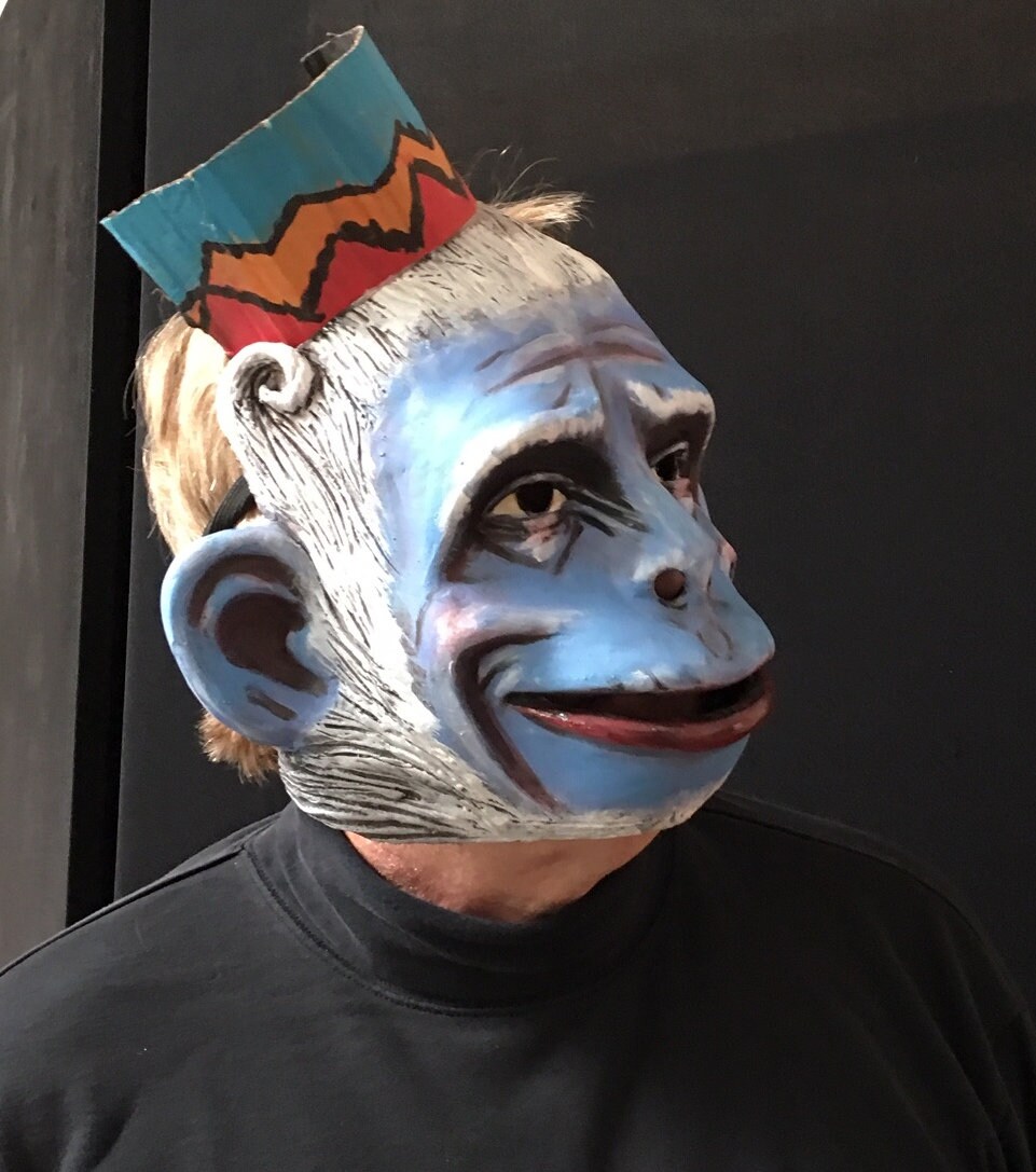 Nikko the Flying Monkey General Mask - Etsy