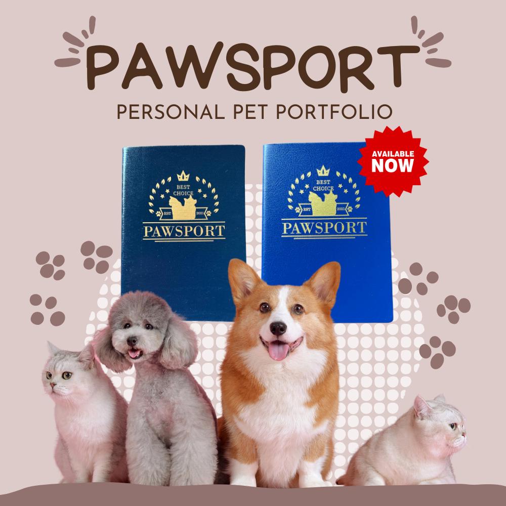Pawsport: Passport Sized Pet Portfolio - Etsy