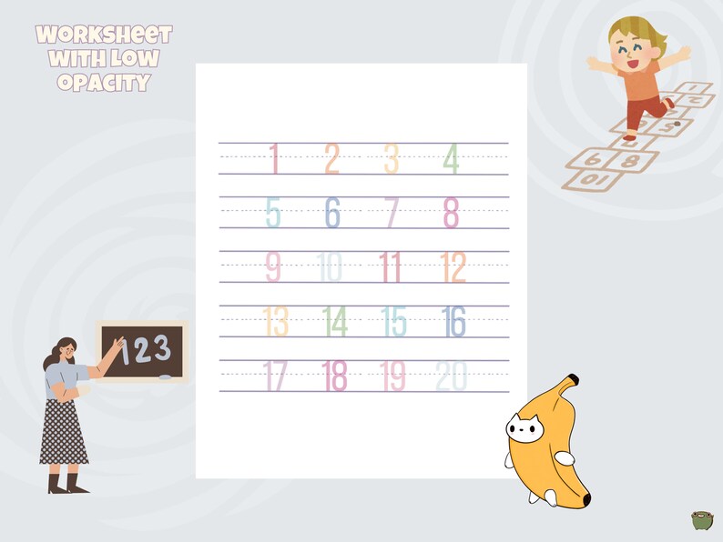 Rainbow Numbers Poster Matching Worksheets Learn Numbers Preschool ...