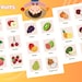Fruits Game Flashcards | Preschool Learning Cards | Montessori ...