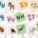 Animal Alphabet Flashcards | Alphabet Learning Cards | Printable ...
