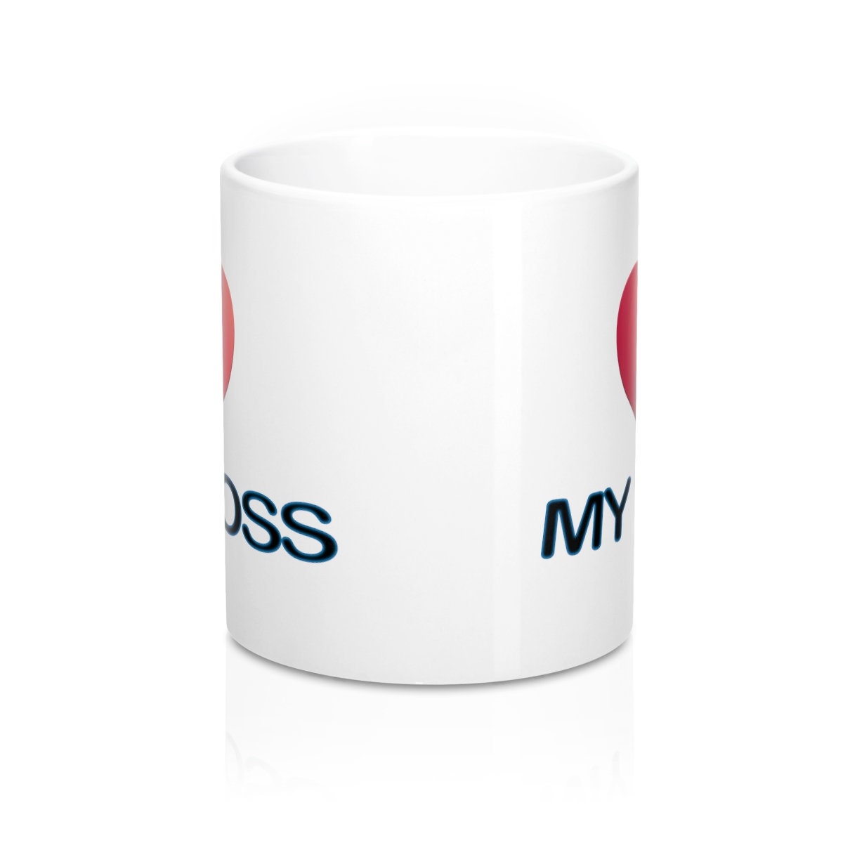 I Love my Boss Mug Idea de regalo para boss Idea de regalo - Etsy España