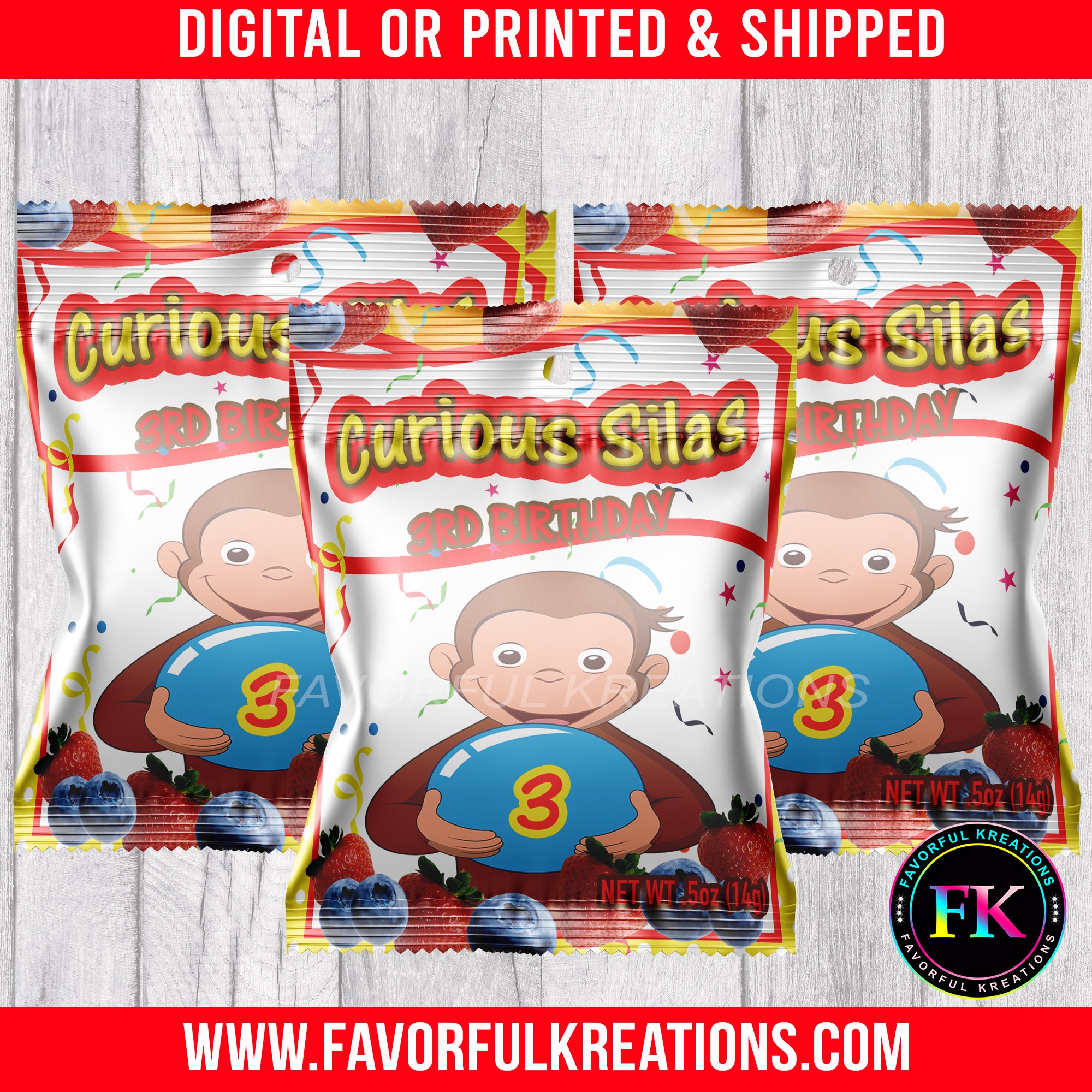 Curious George Fruit Snacks