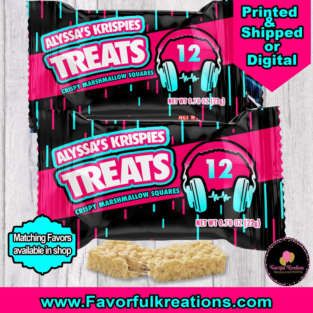 Musical Treats Music Birthday Party Music Party Favors teen Party Party ...