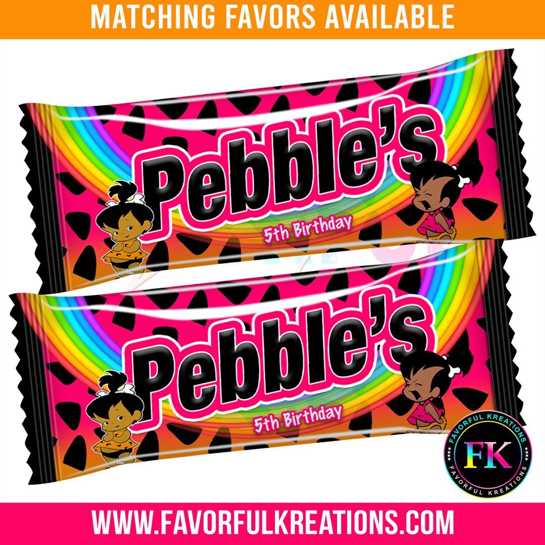 Pebbles Rainbow Candies Rainbow Candies pebbles Birthday Party Pebbles ...