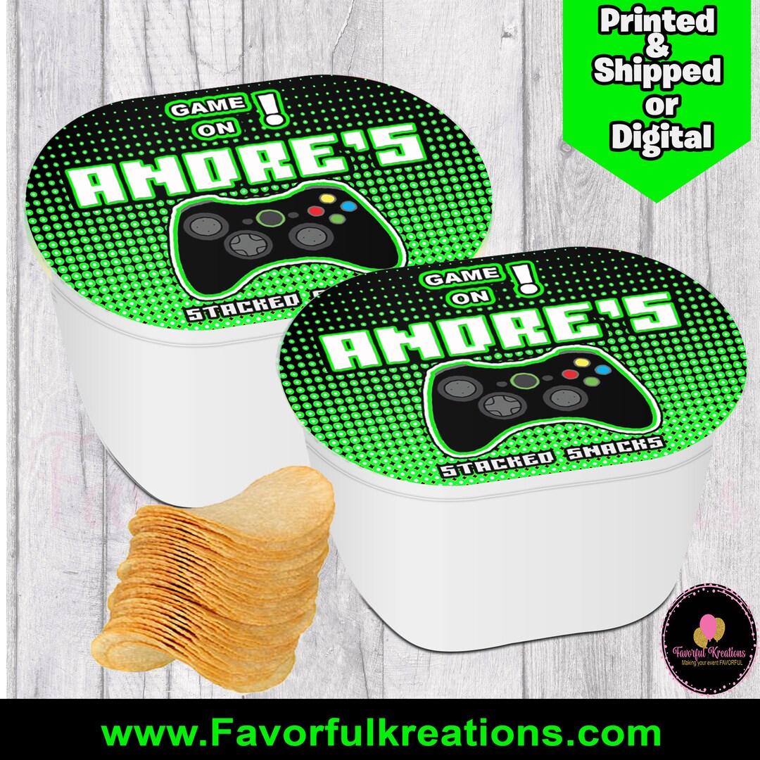 Game on Chips Game 0n Snack Stack-game on Birthday Level Up-stacked ...