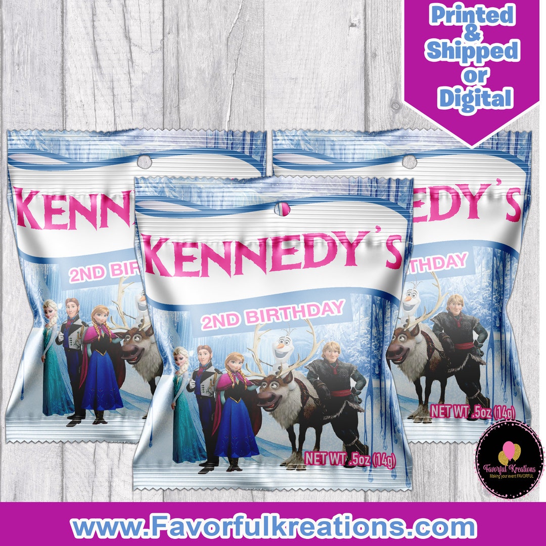 Frozen Party Favors-frozen Fruit Snacks-frozen Party Supplies-frozen ...