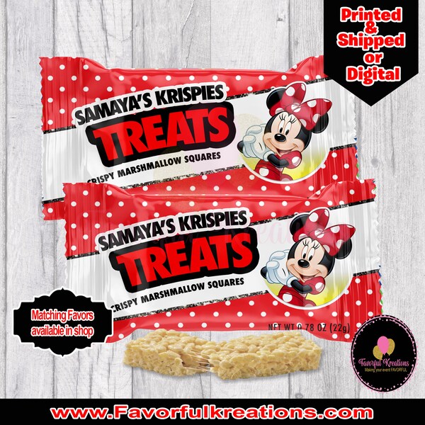 Minnie Mouse Marshmallow - Etsy