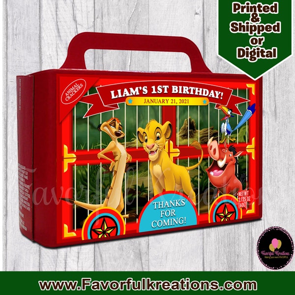 Animal Cracker Label - Etsy