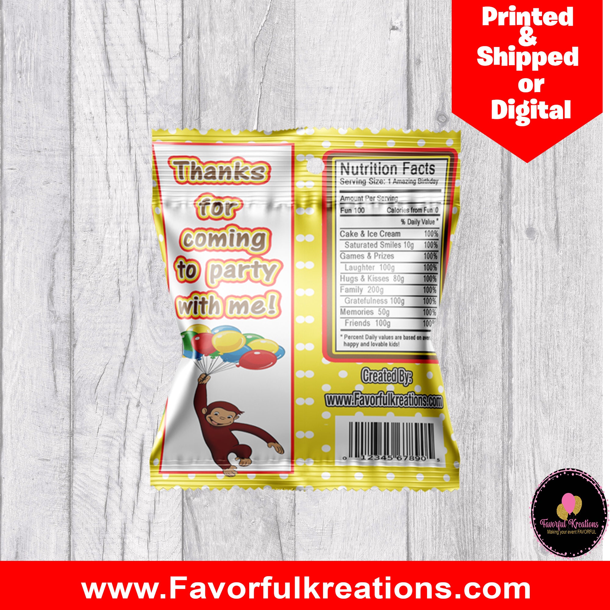 Curious George Fruit Snacks