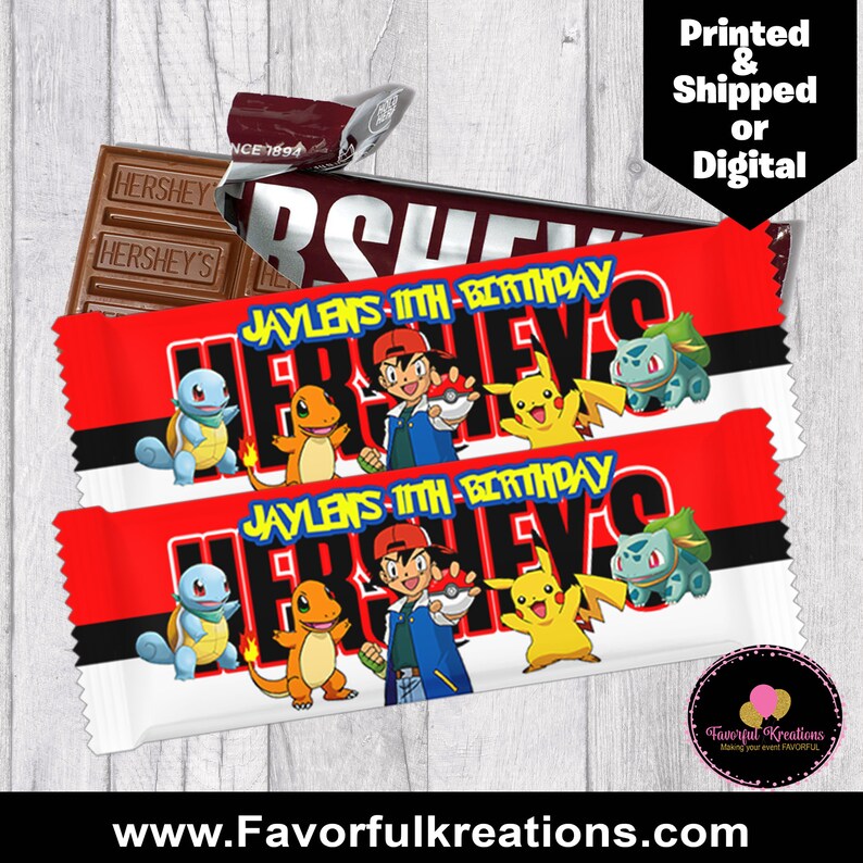 Pokémon Fruit Snacks Fruit Snacks Pokémon Party Pokémon - Etsy