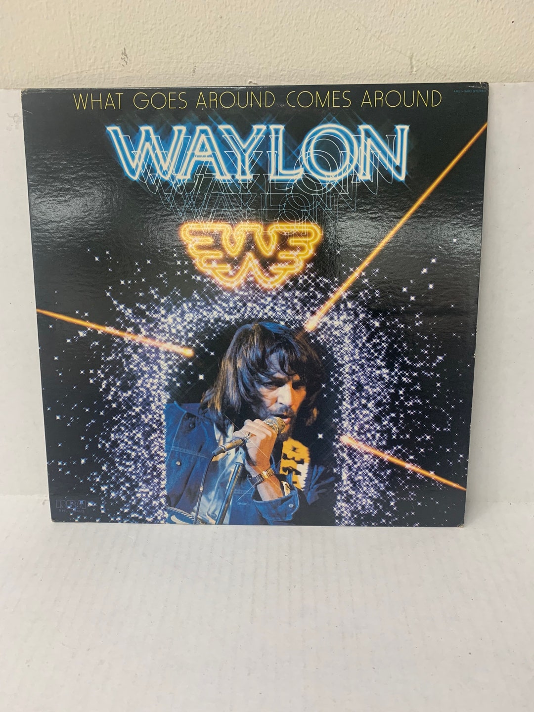 Waylon what Goes Around Comes Around Vinyl Record - Etsy