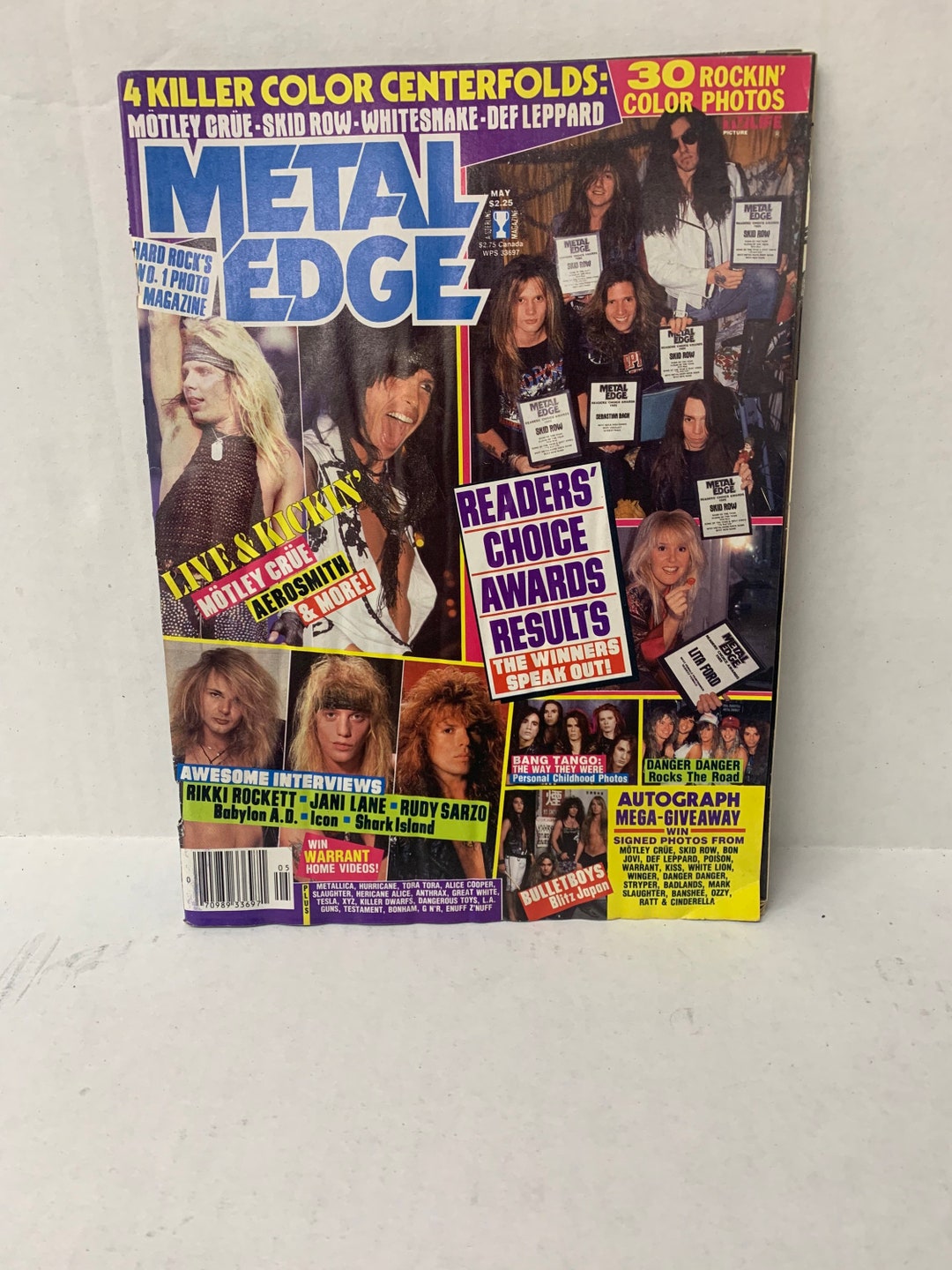 Vintage Metal Edge Magazine - Etsy