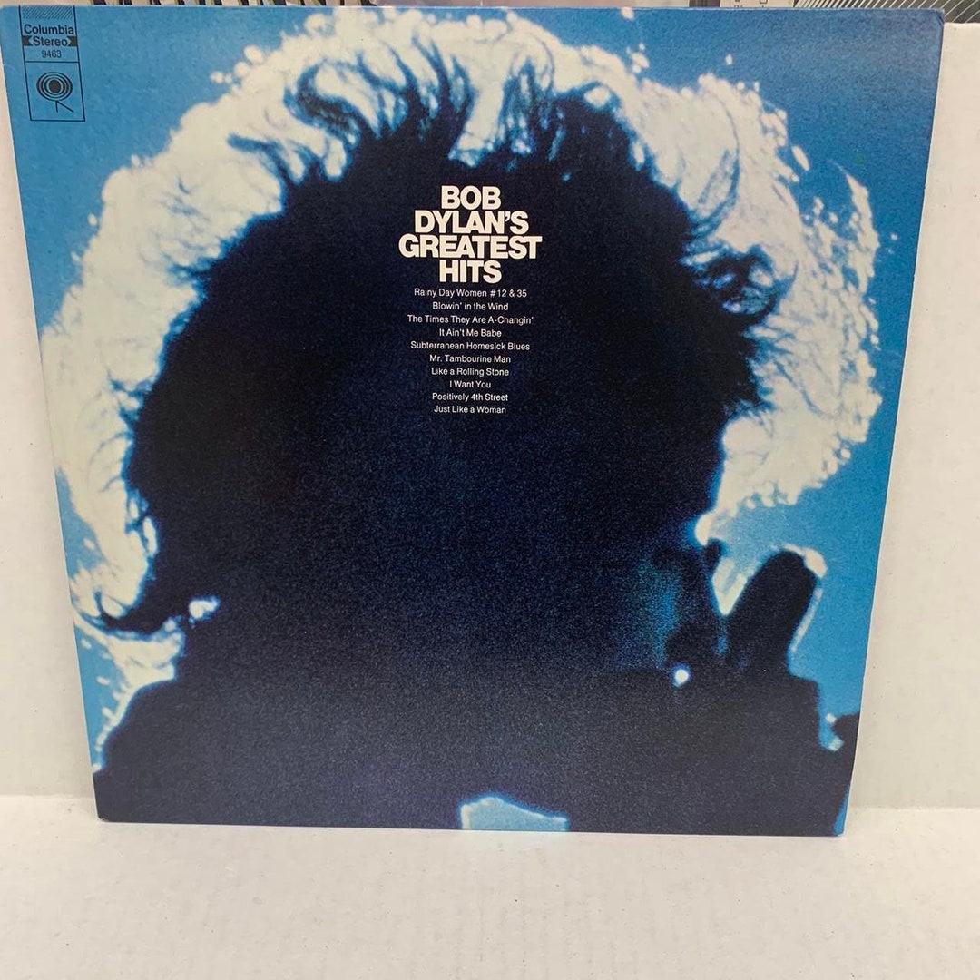 Bob Dylans Greatest Hits Vinyl Record - Etsy