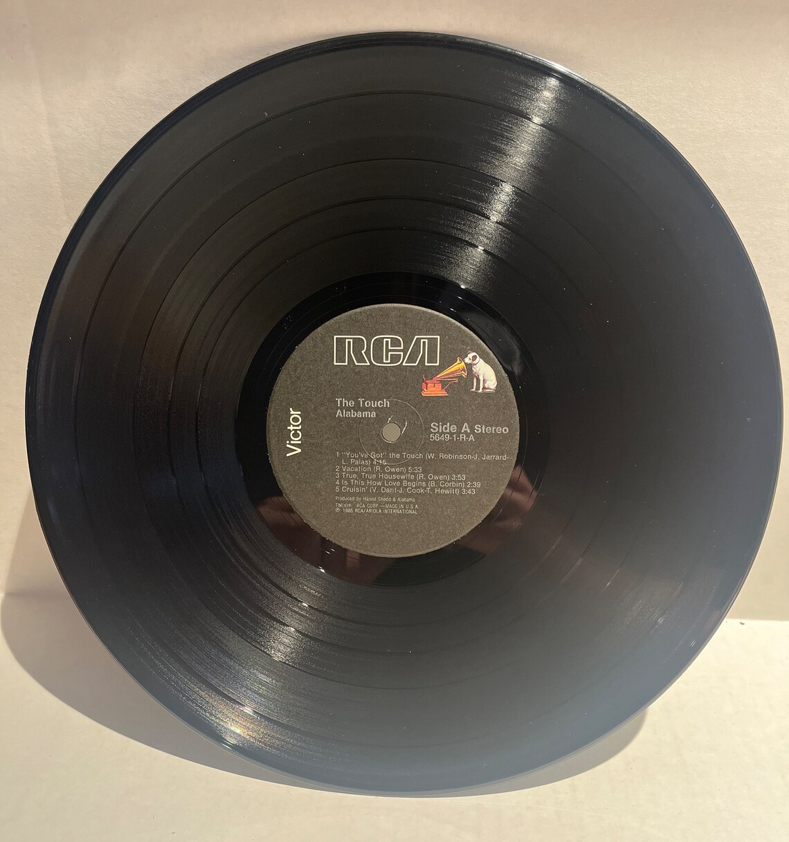 1986 Alabama the Touch Vinyl - Etsy