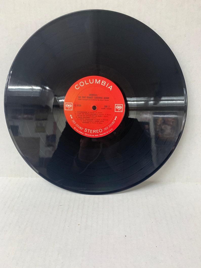 Snowfall/ the Tony Bennett Christmas Album - Etsy