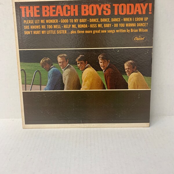 Beach Boys Record - Etsy