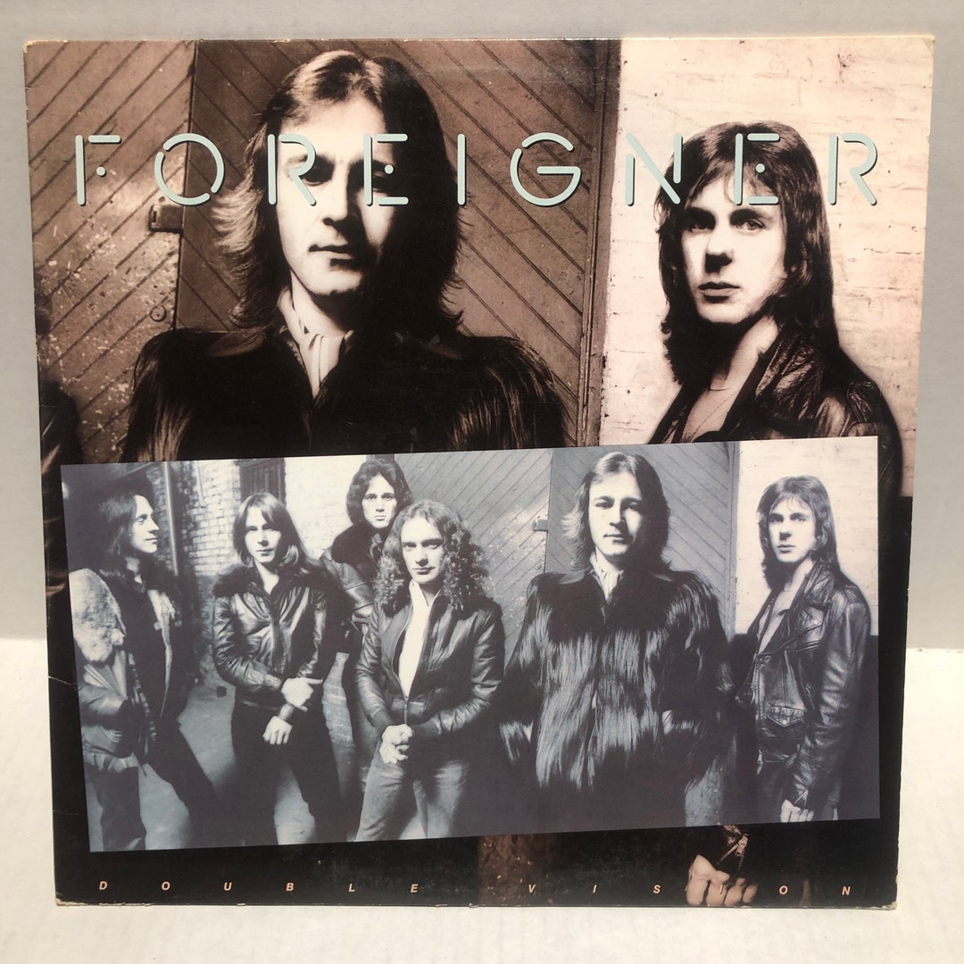 Foreigner double Vision Vinyl Record - Etsy Foreigner double Vision Vinyl Record - Etsy